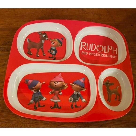 Dan Dee | Accents | Vintage Rudolph The Red Nosed Reindeer Melamine ...